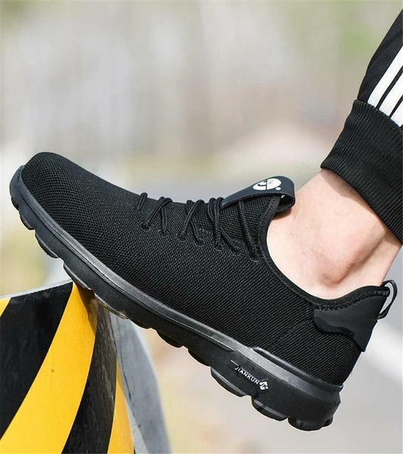 SAFETY TRAINERS SAFETY Shoes Steel Toe Cap Trainers Work Shoes Men ...