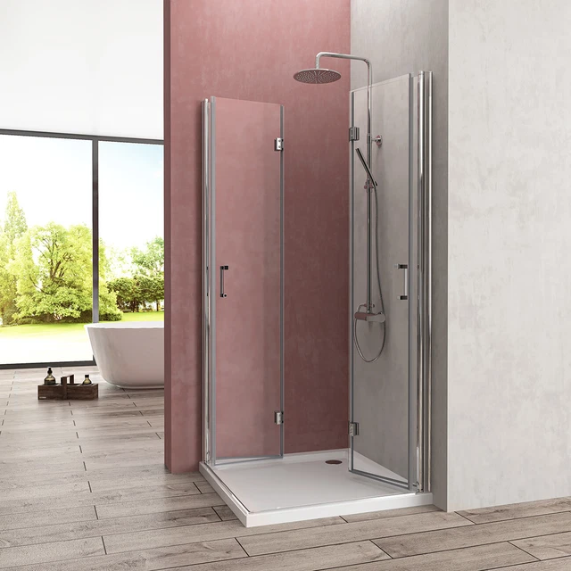 Dusche Glas Falttur
