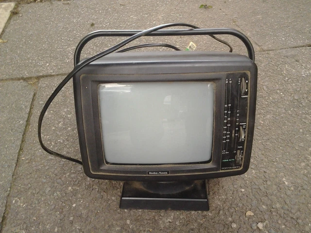 VINTAGE RADIO SHACK TV and Radio £20.00 - PicClick UK