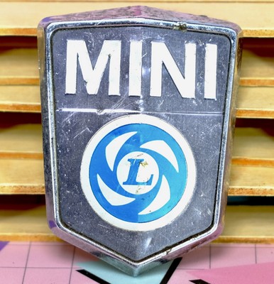 CLASSIC MINI COOPER S Mk3 Genuine Bonnet Badge Works Rare BL Leyland ...