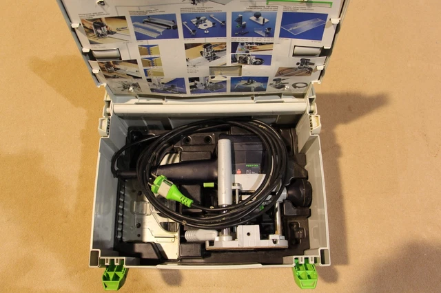 FESTOOL FESTO OBERFRÄSE OF 1000 EB-Plus im Systainer EUR 281,00 ...