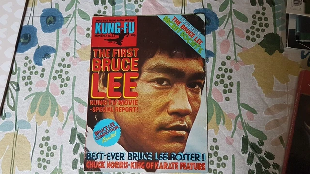 BRUCE LEE KUNG Fu Monthly Issue 22 More Bruce Lee Listed £6.99 ...