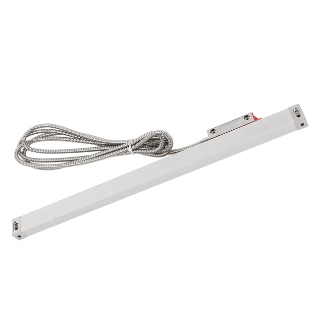 LINEAR SCALE ENCODER Accuracy 5μm Grating Ruler Sensor For Lathe DC5V ...