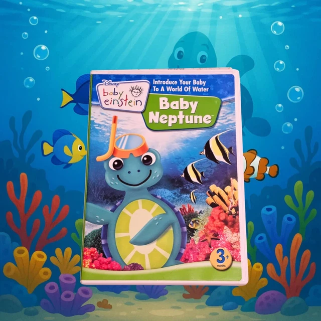 BABY EINSTEIN BABY Neptune DVD 2009 Disney Infant Educational Water ...
