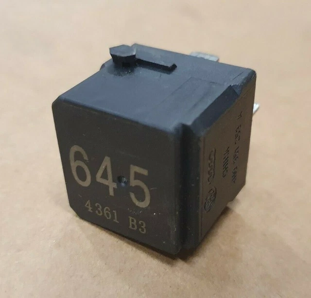 VW TRANSPORTER AUDI Seat Skoda Black 4 Pin Relay 645 4H0951253A EUR 12 ...