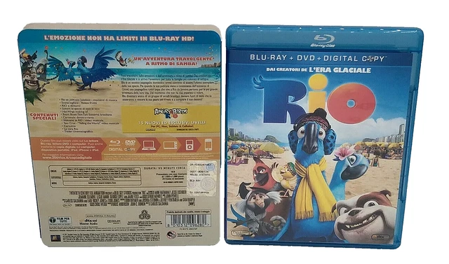 RIO FILM ANIMAZIONE BLU-RAY + DVD + Digital COPY Cartoni Animati EUR 5 ...