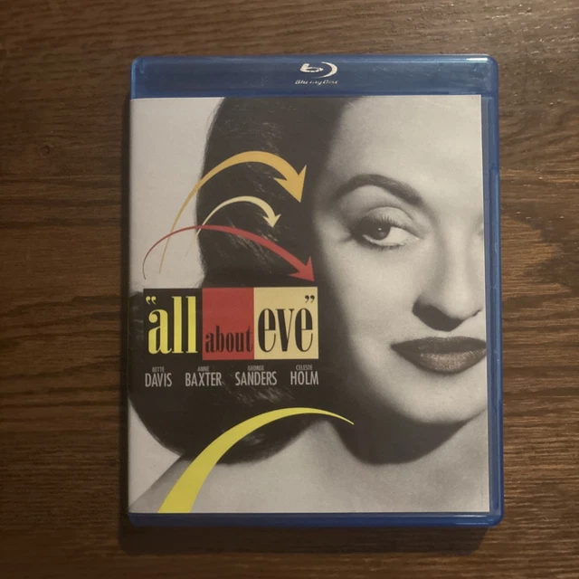 ALL ABOUT EVE (Blu-ray 1950) Bette Davis, Free Shipping, LIKE NEW EUR ...