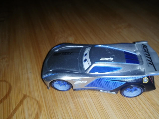 VOITURE DISNEY PIXAR Cars Blue Desert Card Silver Jackson Storm EUR 6 ...