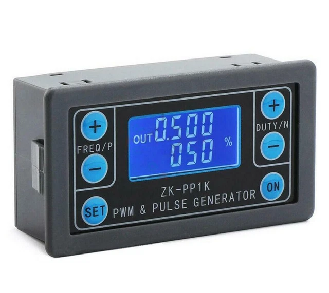 ZK-PP1K DUAL MODE LCD PWM Signal Generator PWM Pulse Generator 1Hz ...