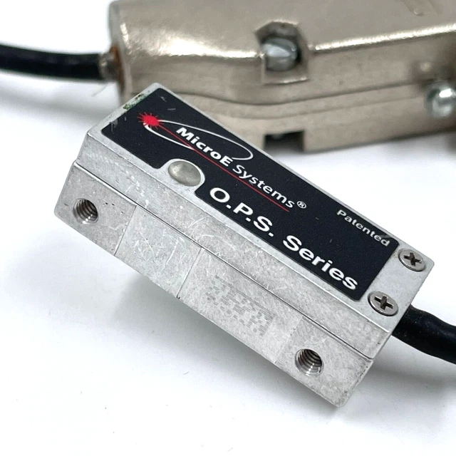 1X MICROE SYSTEMS Linear Scale Head Gebrauchter Encoder der OPS-Serie ...