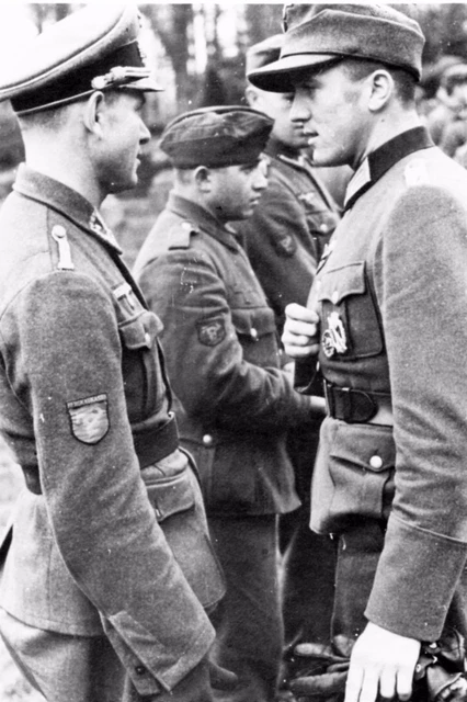 WW2 - GERMAN and Georgian officers in Normandy 1944 £1.74 - PicClick UK