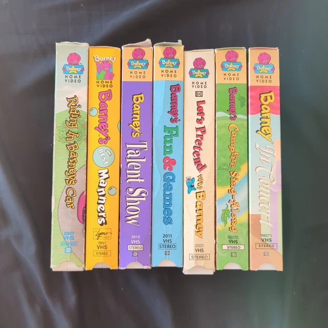 BARNEY VHS LOT $14.25 - PicClick CA