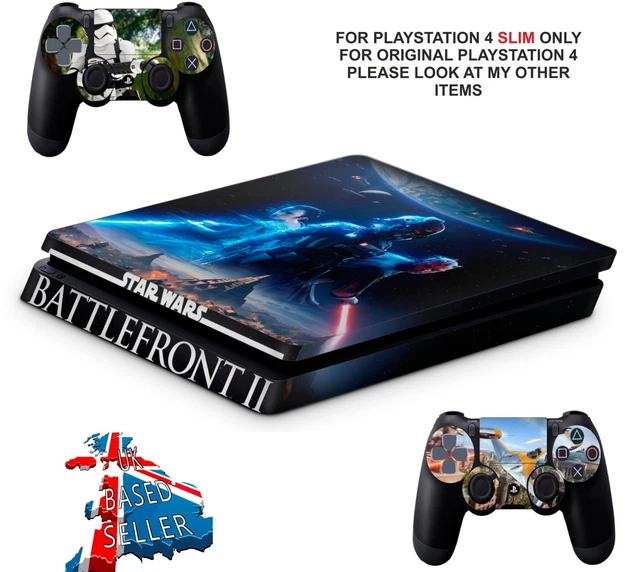 BATTLEFRONT 2 STAR Wars Ps4 Slim Protective Skin Decal Vinyl Sticker ...