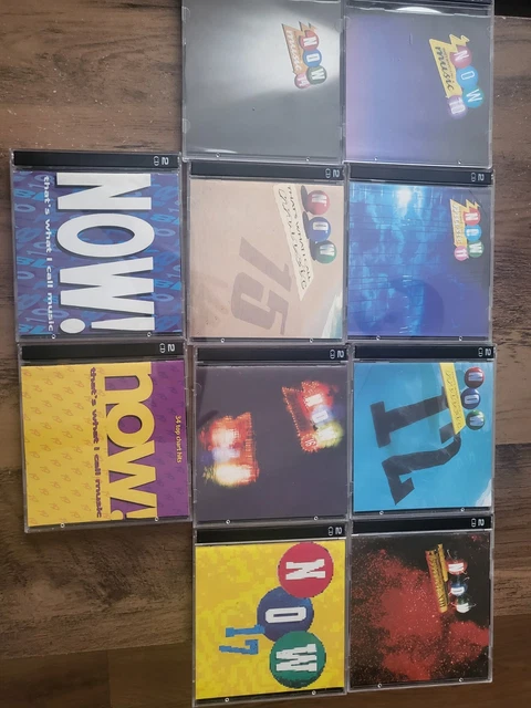 NOW THATS WHAT I Call Music 10-19 Original 80s Cds Recased To Make ...
