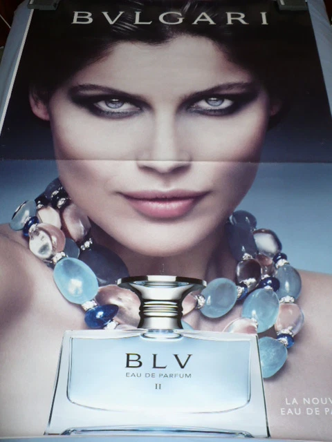 AFFICHE POSTER GEANT BULGARI " Laetitia CASTA " 2009 120X180 TBE NON ...