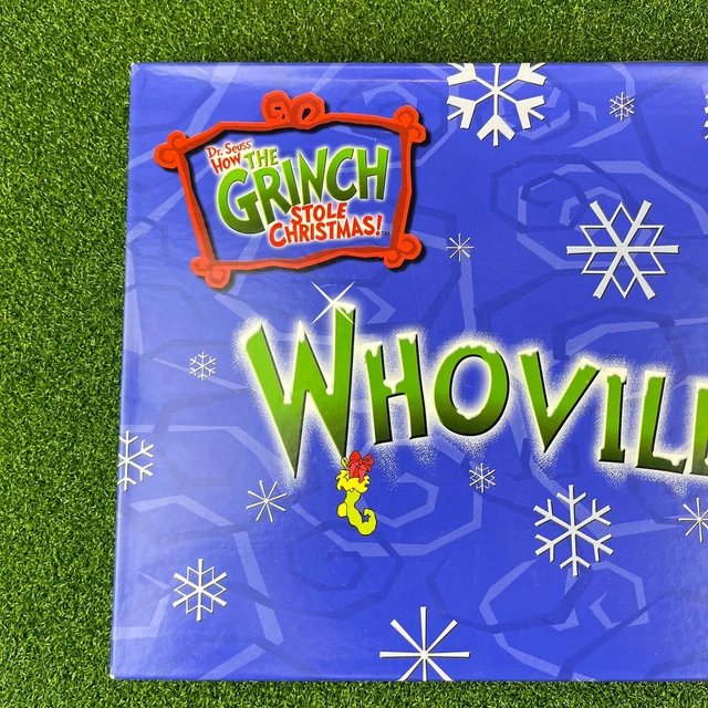 VINTAGE WHOVILLE-OPOLY BOARD Game Dr. Seuss How the Grinch Stole ...