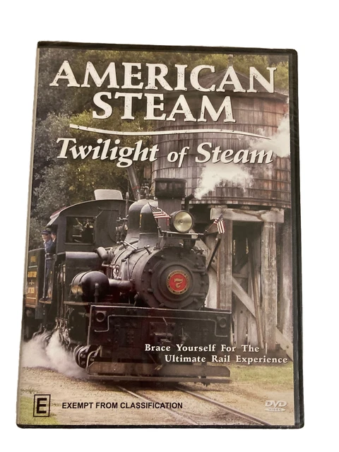 AMERICAN STEAM DVD Twilight Of Steam Region ALL Bill McClellan Railway ...
