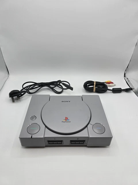 GENUINE PLAYSTATION ONE PS1 SCPH-9001 NTSC U/C Console & Leads - Mint ...