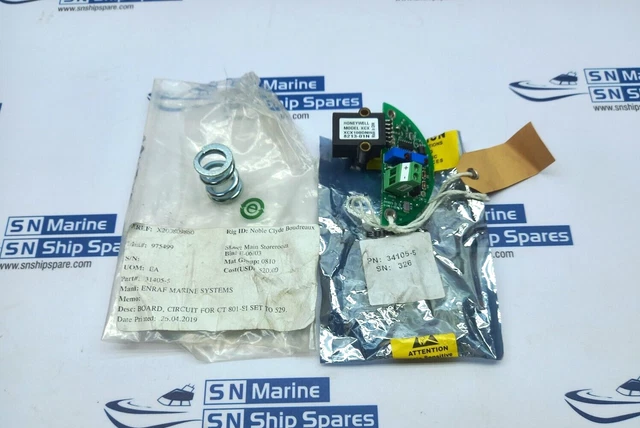 HONEYWELL ENRAF 31405-5 Circuit Board Rev.B Model XCX XCX100DNH 8213 ...