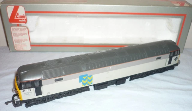 LIMA OO GAUGE BR RAILFREIGHT CLASS 47 DIESEL Co-Co LOCO 47079 L205266 ...