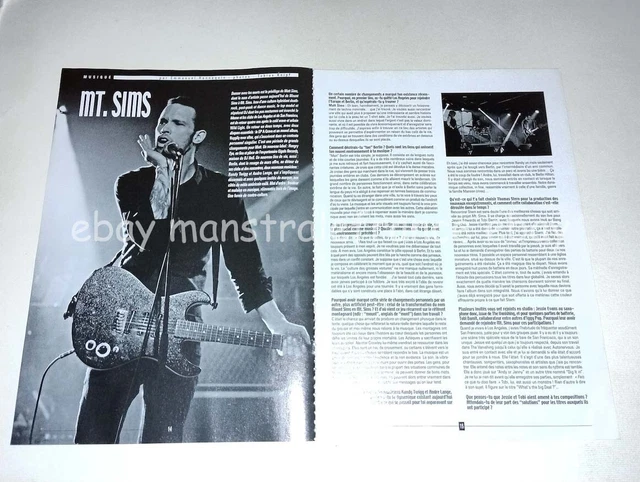 MT SIMS MOUNT Sims Matthew Matt Sims Linda Lamb clippings France EUR 7 ...