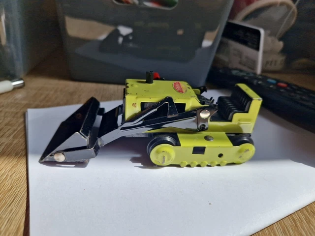 VINTAGE 1970S TONKA mini Bulldozer bucket loader 55290 Green £4.00 ...