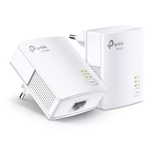 TP-LINK TL-PA717 KIT V4 GigE HomePlug AV2 Powerline Adapter 1000 Mbit/s ...