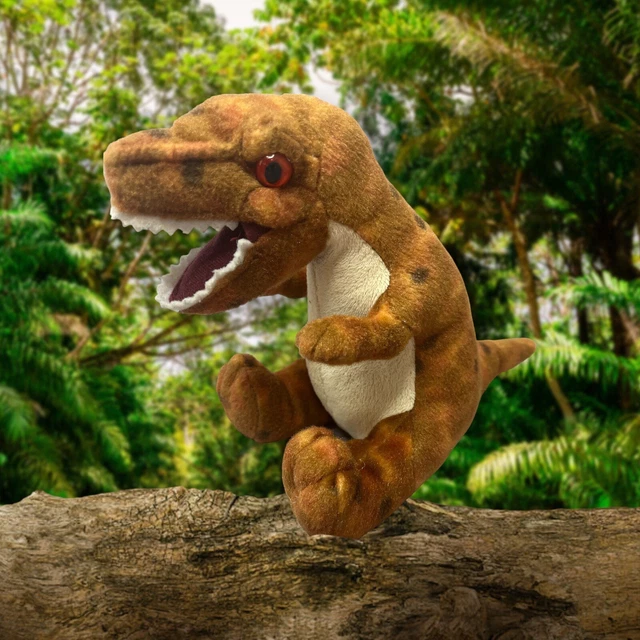 WILD REPUBLIC DINOSAUR Tyrannosaurus Rex Raptor Plush Stuffed Animal ...