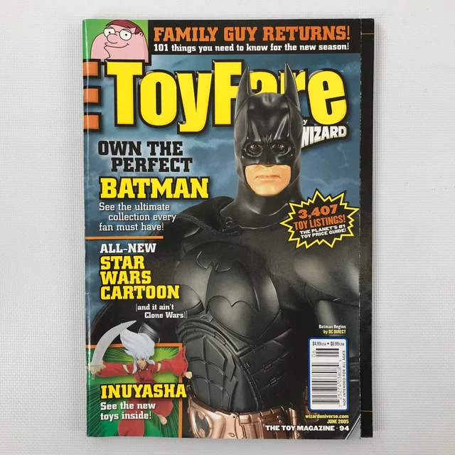 TOYFARE - THE Toy Magazine Newsstand Edition June 2005 Cover: Batman £7 ...