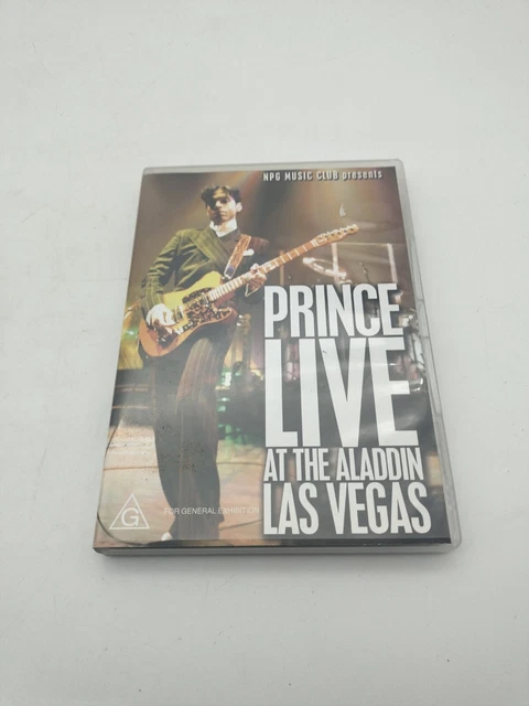 PRINCE LIVE AT the Aladdin Las Vegas $4.00 - PicClick AU