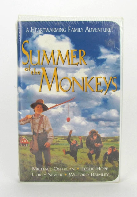 SUMMER OF THE Monkeys ~ 1997/1998 VHS Movie NEW SEALED Walt Disney ...
