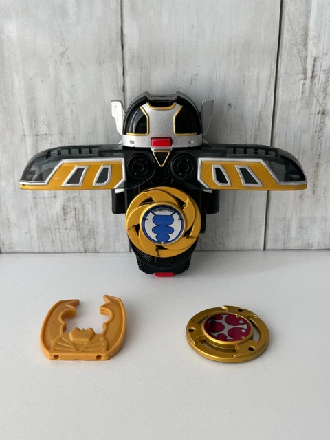 POWER RANGERS NINJA Storm Thunder Morpher 2003 + 2 Discs + Strap - Rare ...