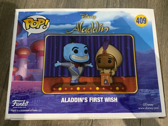 DISNEY MOVIE MOMENT Aladdin’s First Wish Funko Pop #409 NEW $22.99 ...
