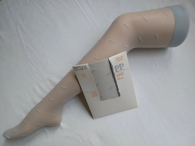 PRETTY POLLY 1980/90S Vintage Lightning 10 Denier Sheer Stockings in ...