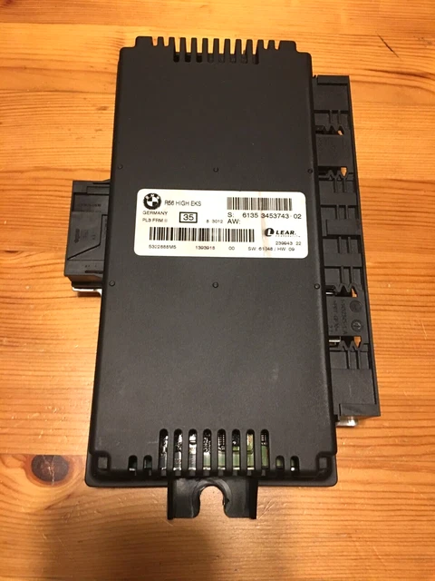 MINI COOPER S R55 R56 Frm Bcu Bcm Module De Commande Du Corps ...