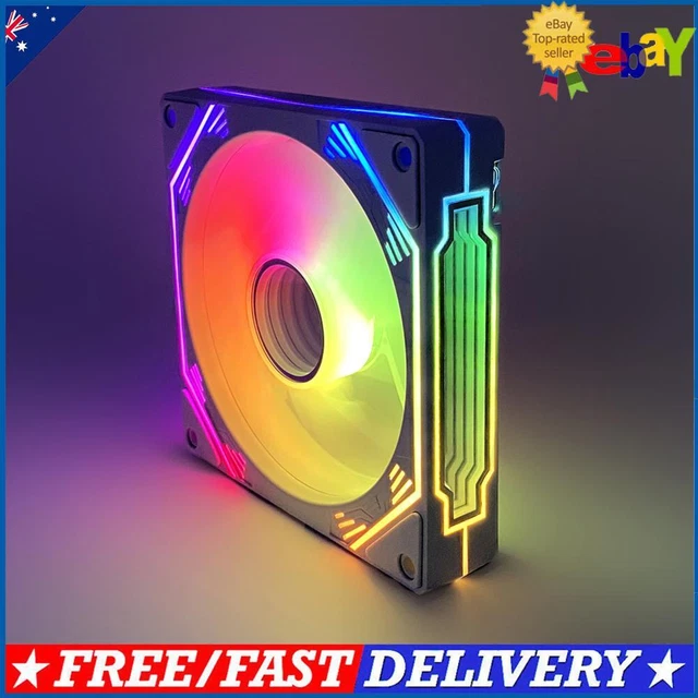 120MM CHASSIS FANS 1800 RPM 4PIN PWM Hydraulic Bearing 5V 3PIN ARGB for ...