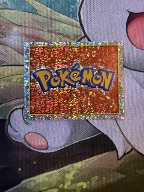 POKÉMON STICKER NR. 1 Pokémon Logo GLITZER HOLO - Merlin Serie 2 Blaues ...