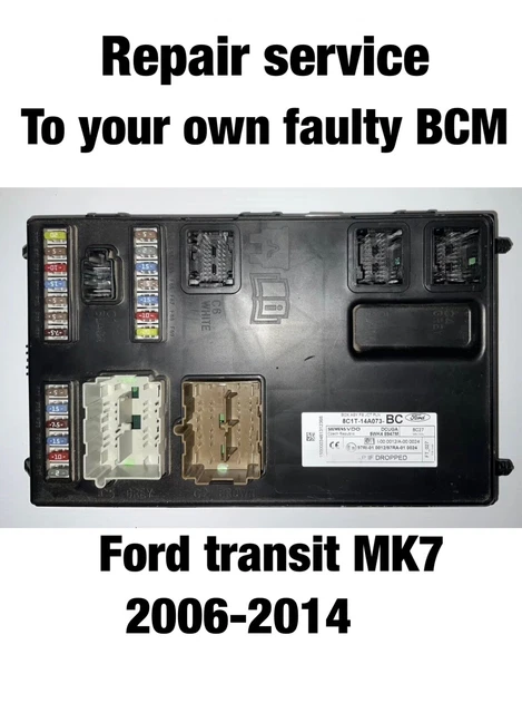 FORD TRANSIT MK7 Body Control Module(BCM)/can bus Repair Service £83.91 ...