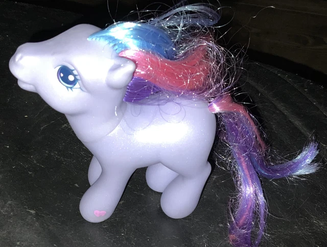 MY LITTLE PONY G3 Tink-a-Tink-a-Too Pony Hasbro MLP Blue Bell Purple ...