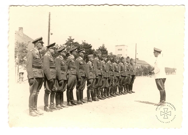 FOTO/PHOTO FLA-MG-RESERVE-KOMPANIE 306; Offiziere & Uffz Stolpmünde ...