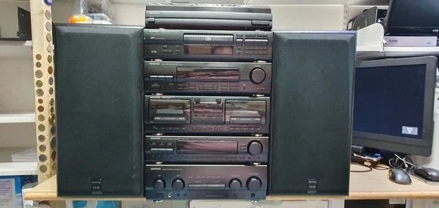 KENWOOD HIFI 6 pieces Stack system separates A-57 X-57 T-76L GE-560 DP ...