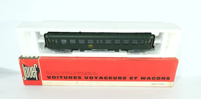 JOUEF MODEL RAILWAY Car HO Gauge 5111 Voiture A Rivets 2nd Train Coach ...