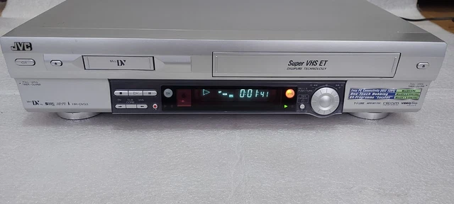 JVC HR-DVS3 COMBINATION Mini DV + Super VHS HiFi VCR £150.00 - PicClick UK