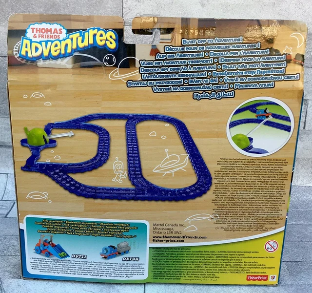 THOMAS THE TANK And Friends Adventures Space Mission Track Pack Fisher ...