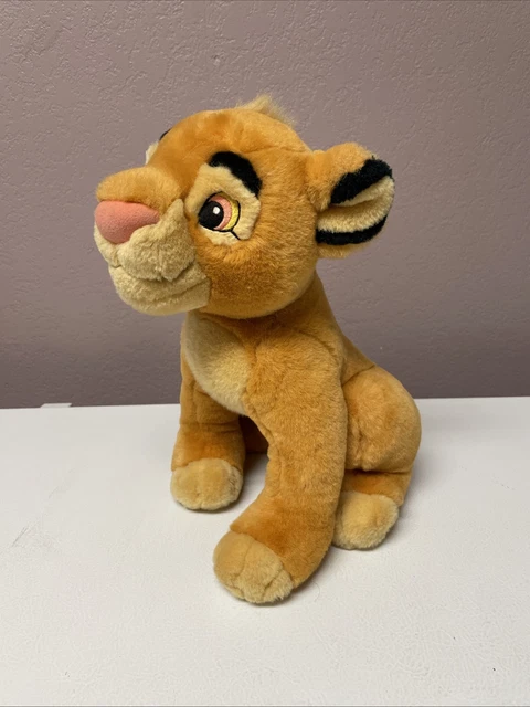 DISNEYS THE LION King Young Simba Disney Store Exclusive Sitting Up £40 ...