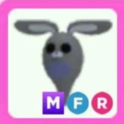 ADOPT ME! MEGA Neon Ghost Bunny | Fly | Ride | EUR 21,50 - PicClick DE