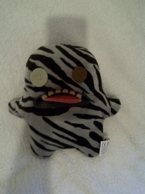 FUGGLER 8& OOGAH Boogah Zebra Special Edition Soft Toy Plush Grey ...