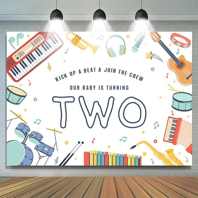 KICK UP A Beat Join The Crew 2nd Birthday Backdrop $35.95 - PicClick AU