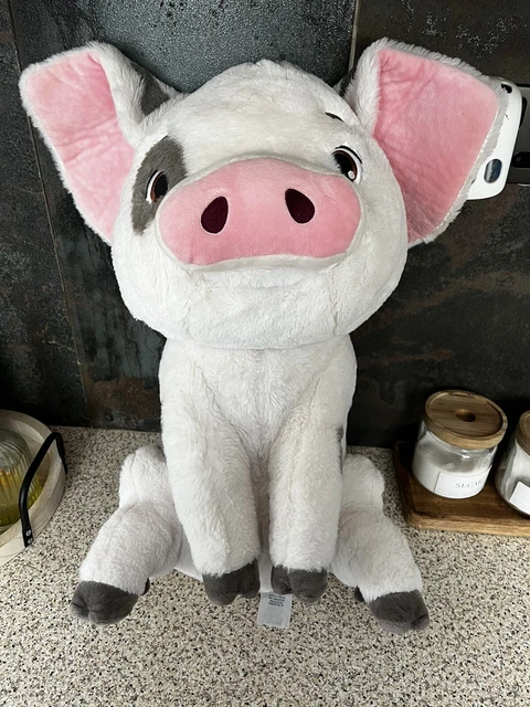 AUTHENTIC DISNEY STORE Moana Jumbo Large 18" Pua Pig Plush Stuffed ...