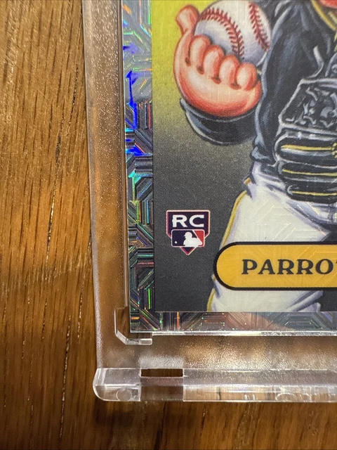 PAUL SKENES, PARROTED Paul 2024 Garbage Pail Kids Bowman Chrome Mojo RC ...